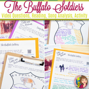 Buffalo Soldiers Activity for Texas History 7th Grade - Social Studies ...