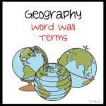 GEOGRAPHY MAP TERMS WORD WALL - Social Studies Success