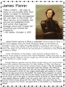 TEXAS REVOLUTION Important People with DOODLE NOTES - Social Studies ...