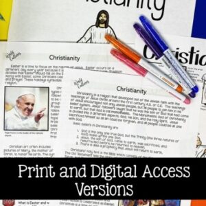 Religions of the World with Doodle Notes and Google Slides™ - Social ...