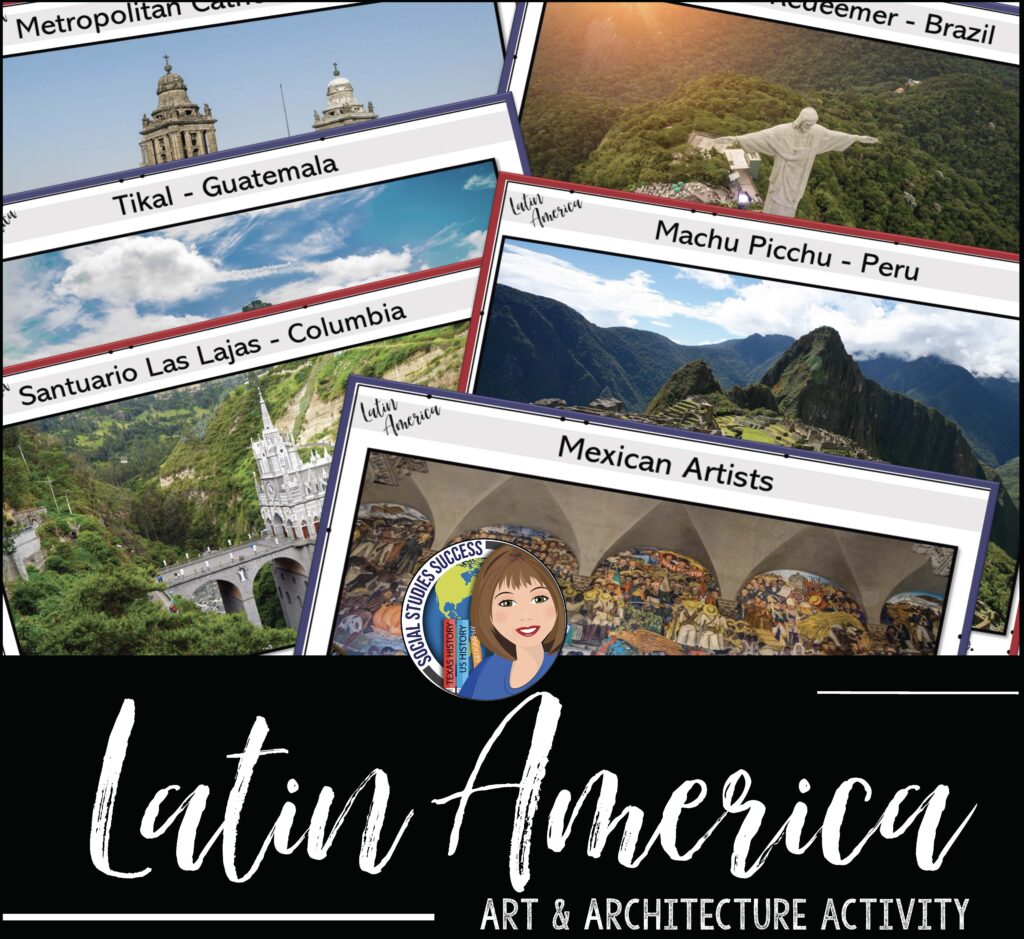 Latin America Art and Architecture Activity - Social Studies Success