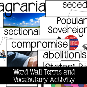 Causes of the Civil War Activity for 5th Grade - Social Studies Success